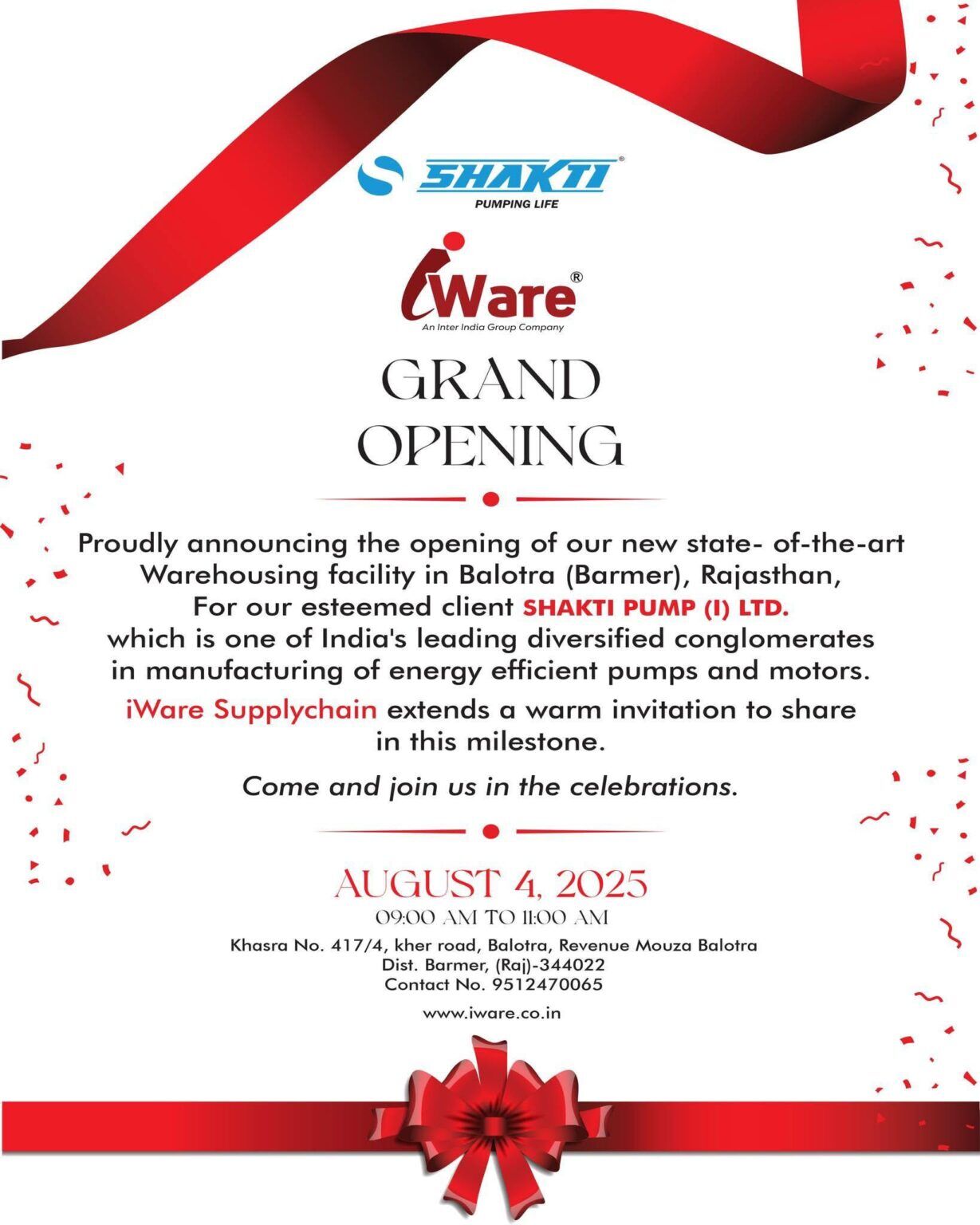 Home - iware Supplychain Services Limited